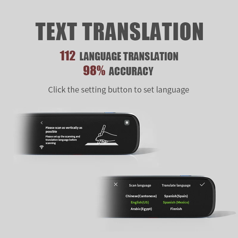 Newyes Voice Translator - 112 Languages Electronic Dictionary