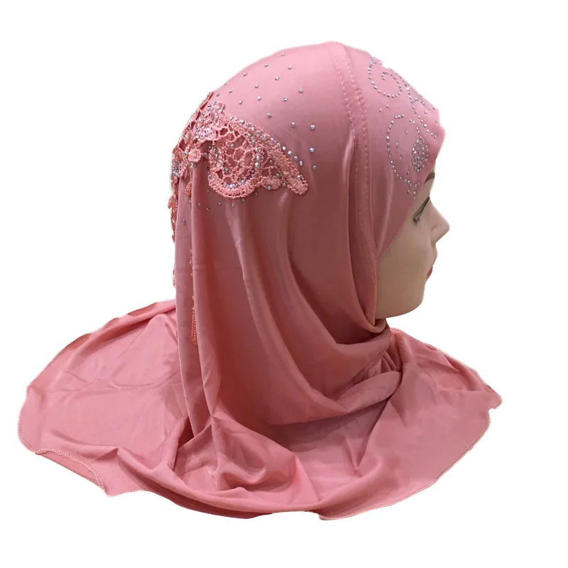 Pretty Malaysian Girl's Summer Gauze Scarf Shawl Polyester Hot Drill ...