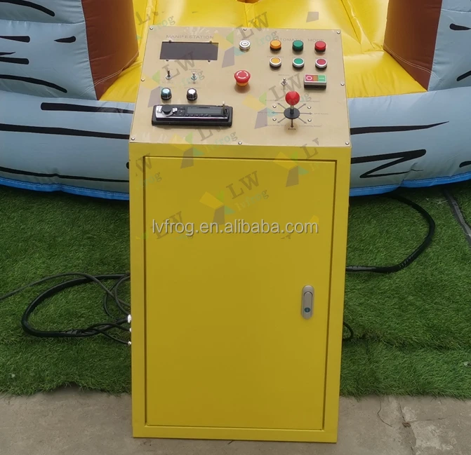Commercial Adults Games Mechanical Rodeo Bull Riding Machine Controls ...