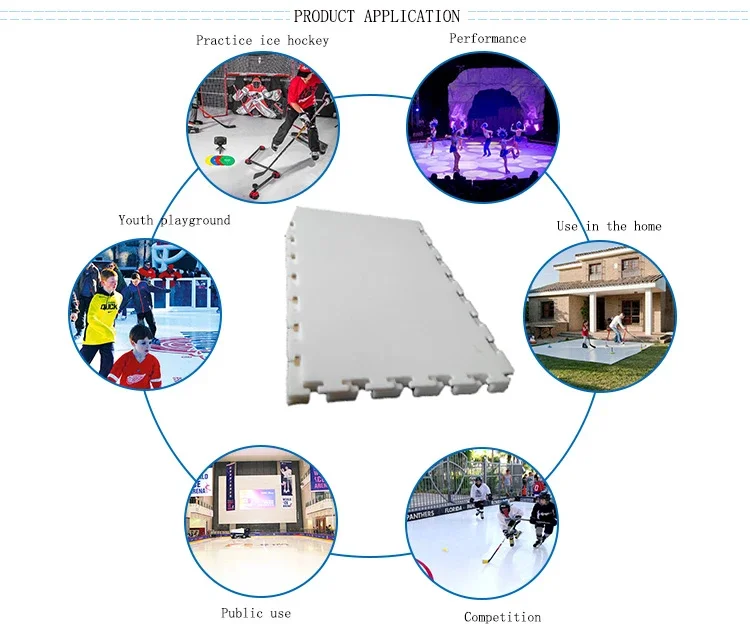 Artificial Ice Hdpe Synthetic Ice Rink Skating Boards/outdoor Synthetic ...