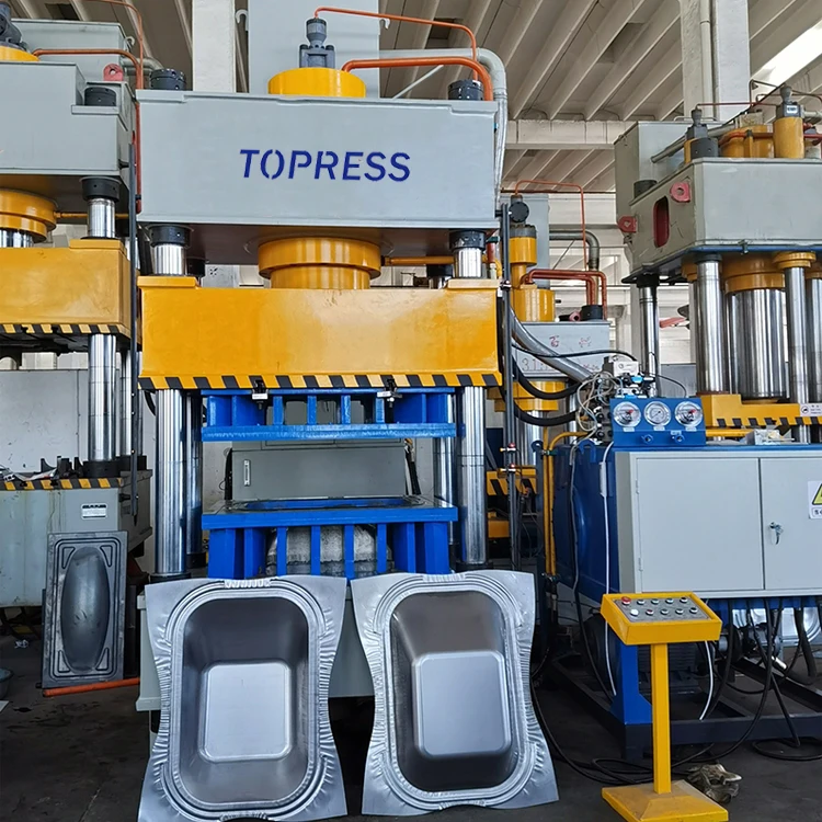 JY Small Press Machine Hydraulic Trolley Production Line Shop Pot ...