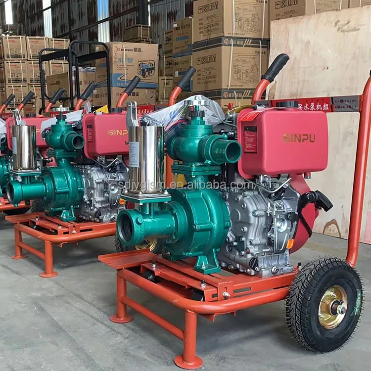 3-inch 4-inch diesel High-pressure Sprinkler Pump 195 Type Air-cooled ...