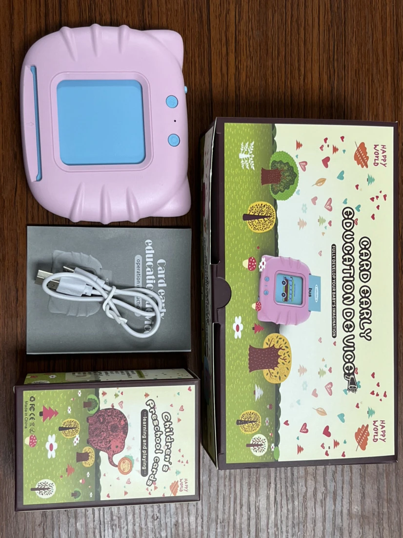 Preschool Learning Toys Flash Cards Reading Game Double Sided 224pcs ...