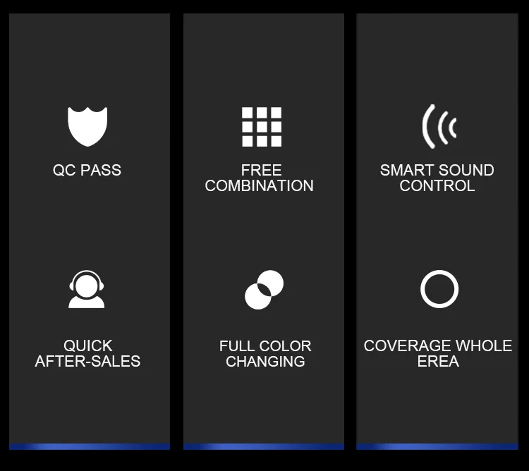 2M RGB Tri Color Kinetic LED Ball Light - 10000 Hours Lifespan