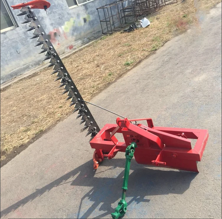Tractor Mounted 3 Point Hitch Sickle Bar Mower Grass Cutting Machine Sickle Bar Mower For ...