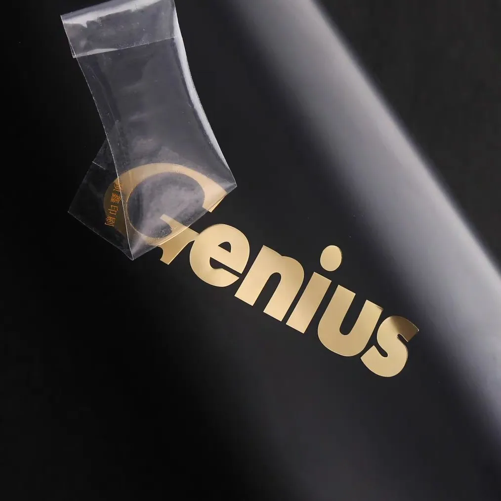 Custom Copper Logo Sticker Metal - Buy Metal Logo Sticker,Metallic Logo ...