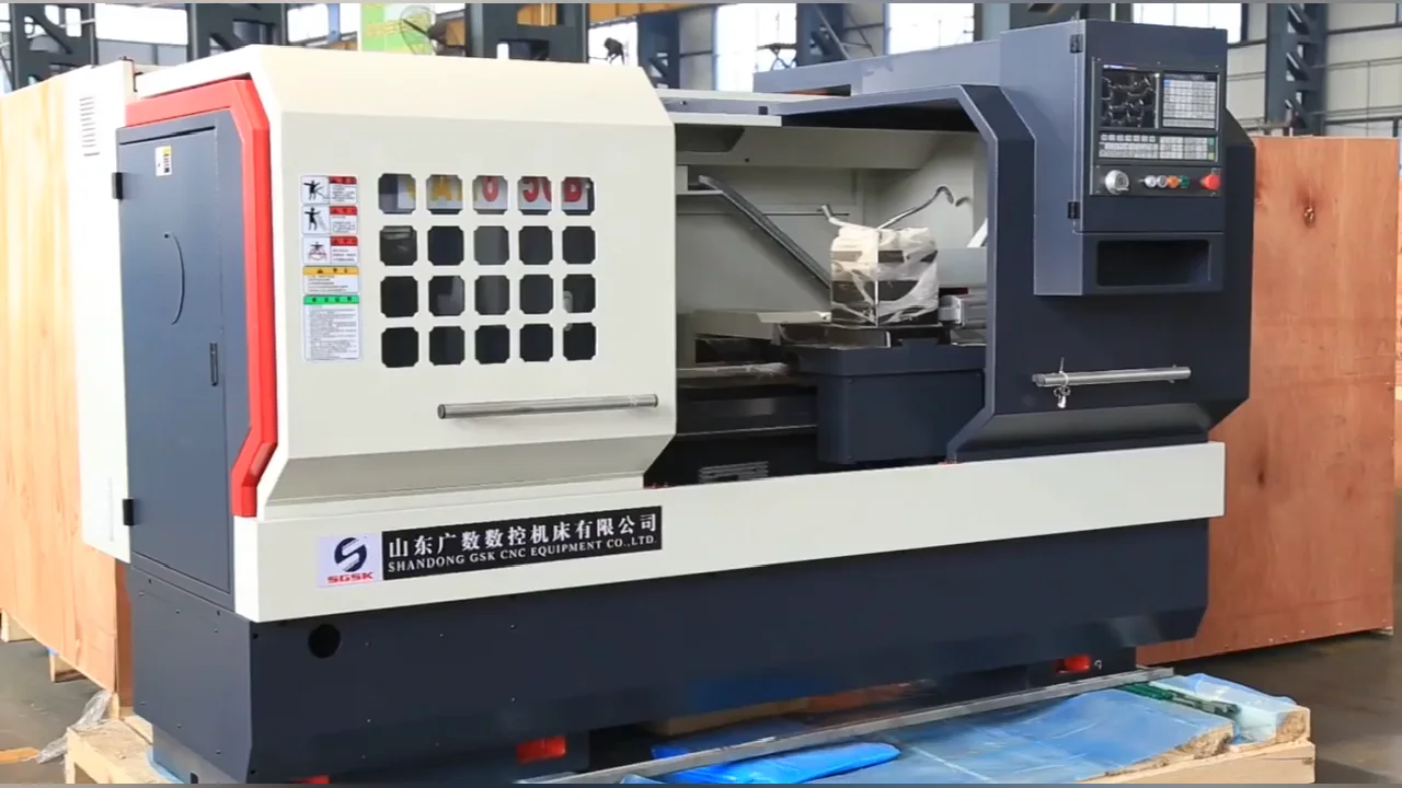 Gsk Cnc Controller Lathe Cak6140 Benchtop Metal Lathe Precision Cnc ...