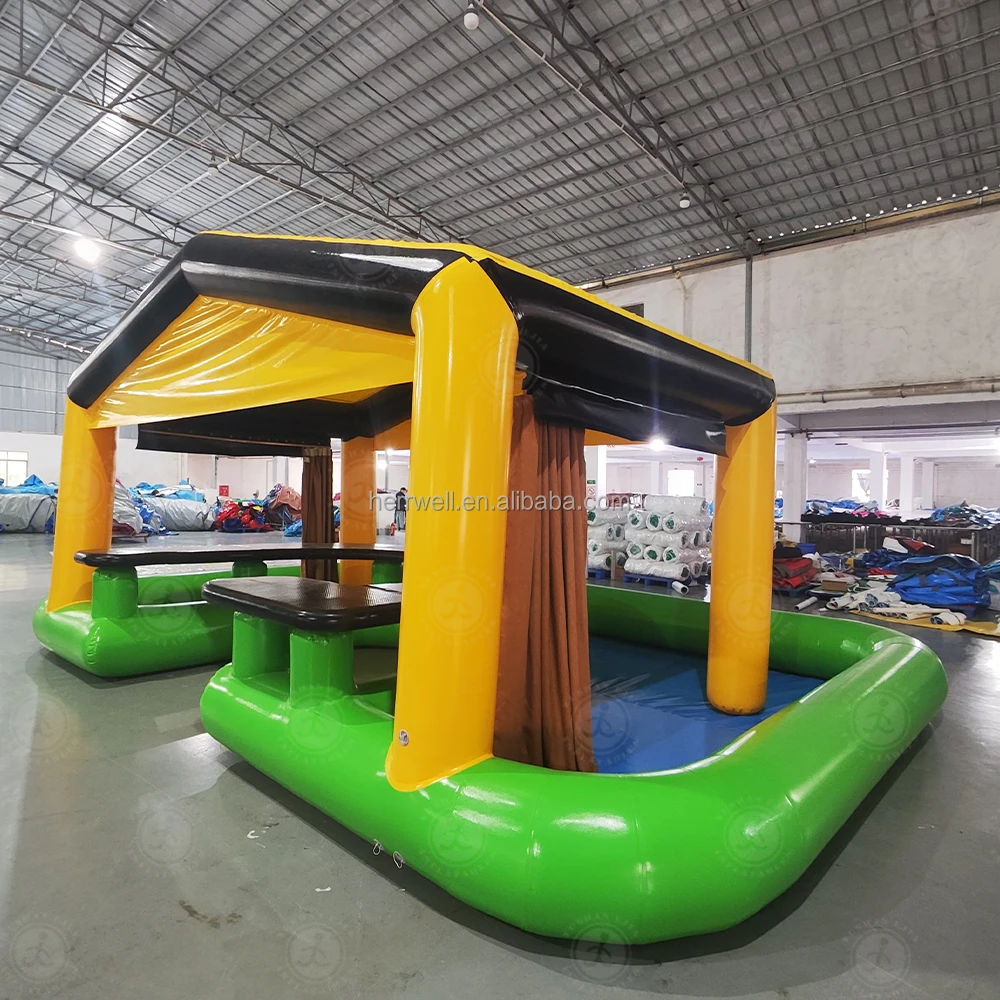 Customized Large Luxury Platform Inflatable Bar Premium Advertising ...