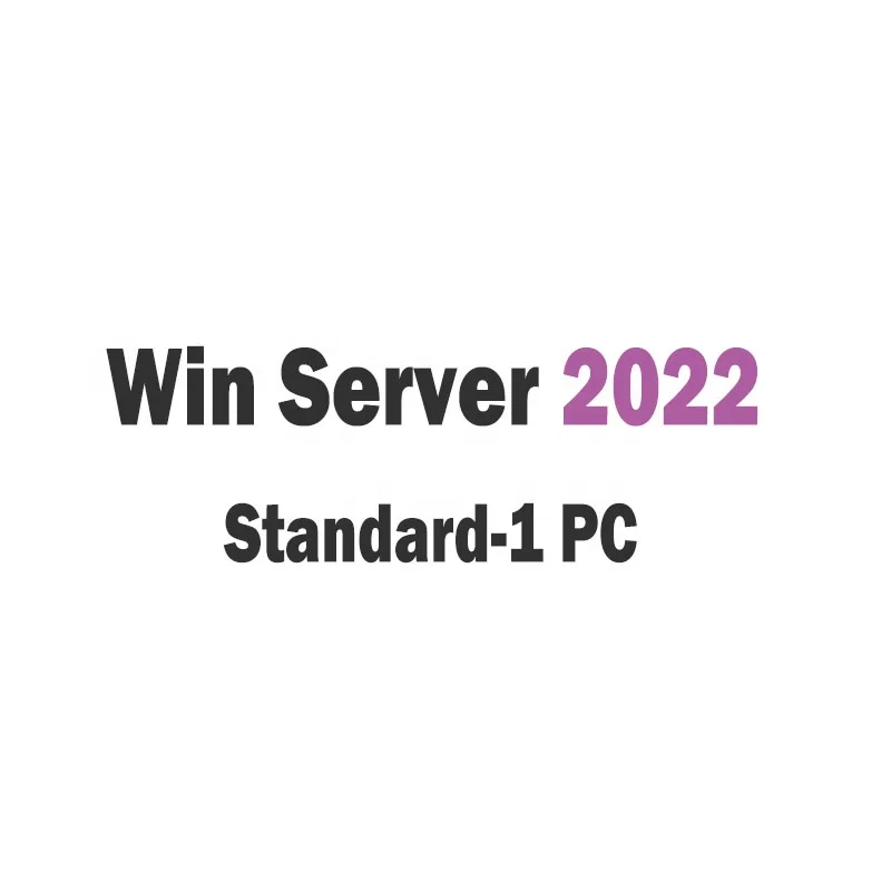 Win Server 2022 Standard Retail Key 100% Online Activation Win Server ...