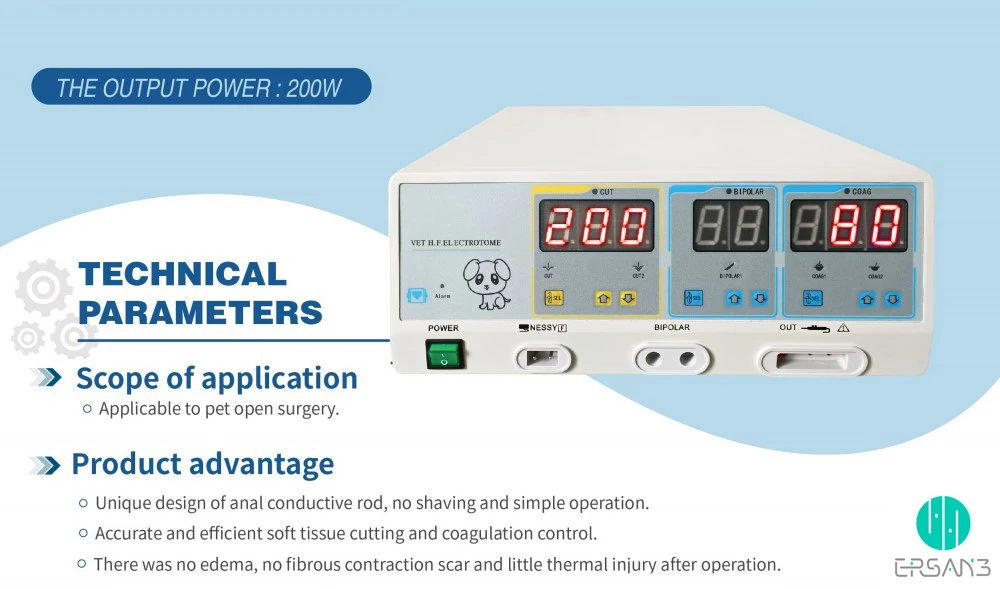 Electrosurgical Unit Bipolar Monopolar Electrosurgical Unit Machine ...
