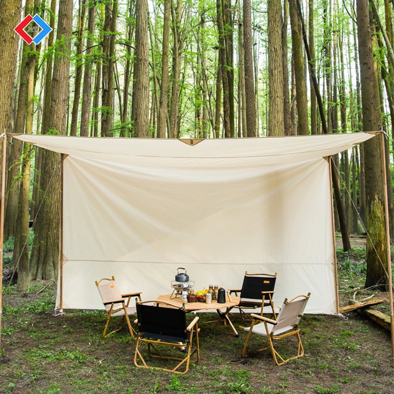 Family Outdoor Oversized Tc Canopy Roof Awning Sunscreen Camping Rain ...