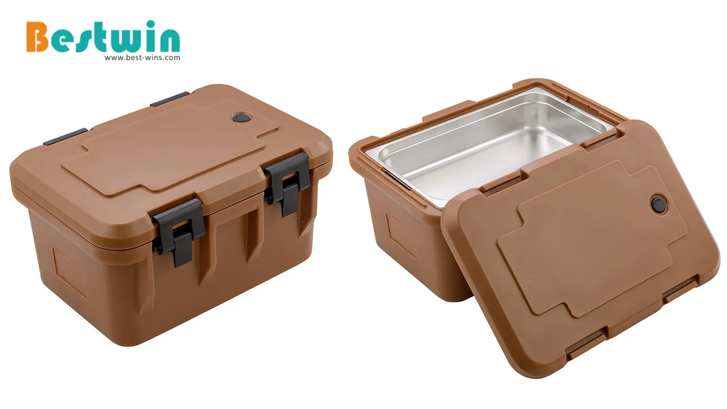 Rotomold PE Plastic Portable Delivery Insulated Food Pan Carrier ...