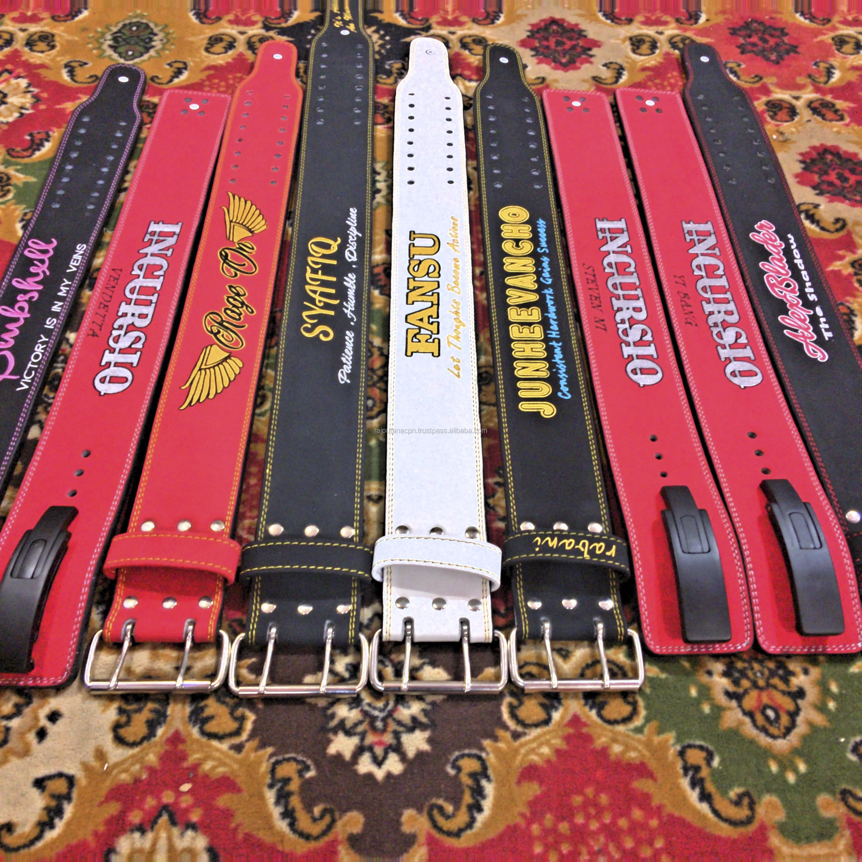 Body Builder Super Heavy Power Lifting Belts - Custom Made