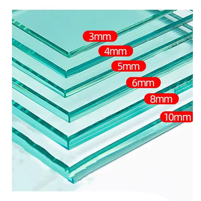 Table Top Glass Round Glass Tempered Building Glass Solid Structure ...