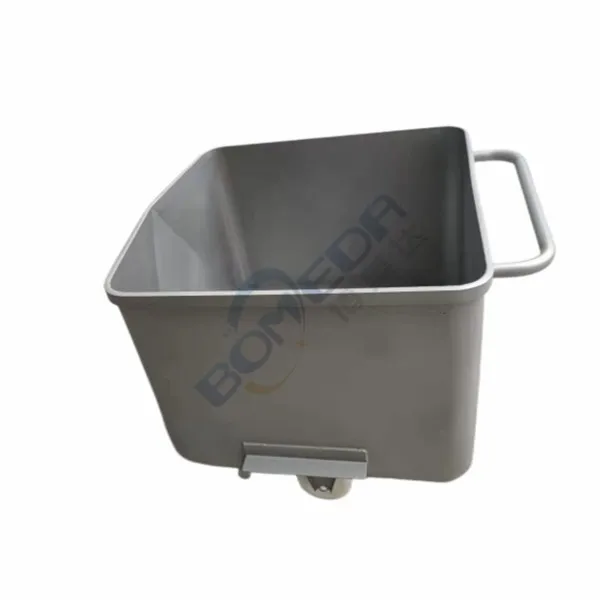 Sus304 Stainless Steel 200l 300l Hopper Trolley Sausage Meat Bins Food ...