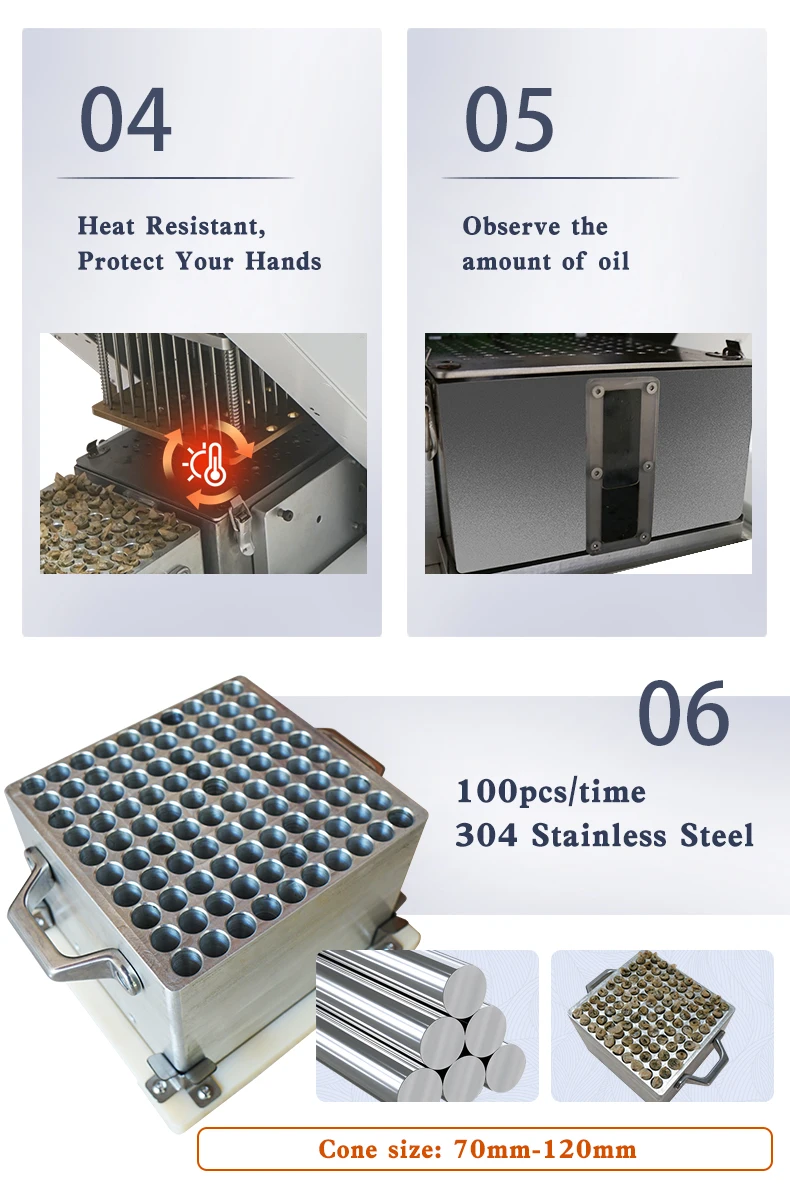 Maywaysky King Size Cone Infusion Machine - 100pcs/time