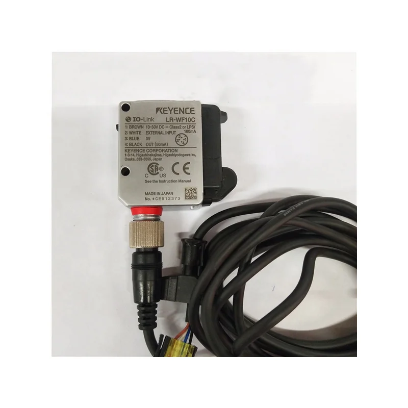 Keyence Lr-wf10c Self-contained Full-spectrum Sensor Fiber Type M12 ...