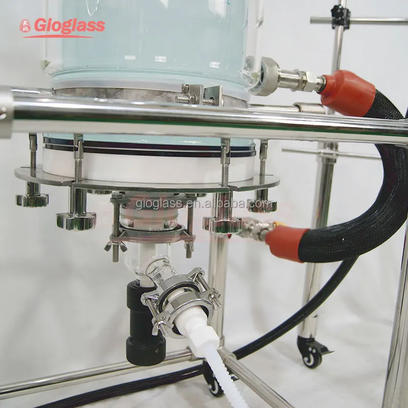 Gioglass Ex-proof Double Wall Jacketed Mini Glass Reactor 1l,2l,3l,5l ...