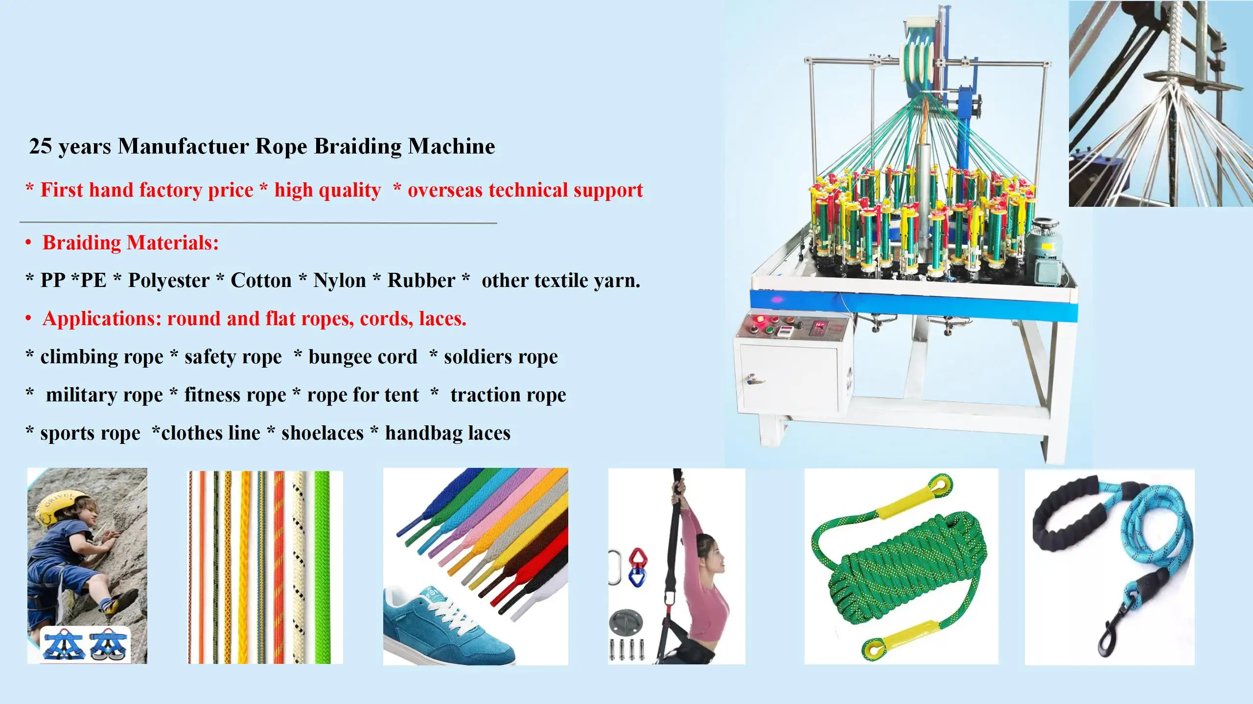 Plumbing Pipe Braiding Machine Radial Braiding Machine - Buy 3 Strand ...