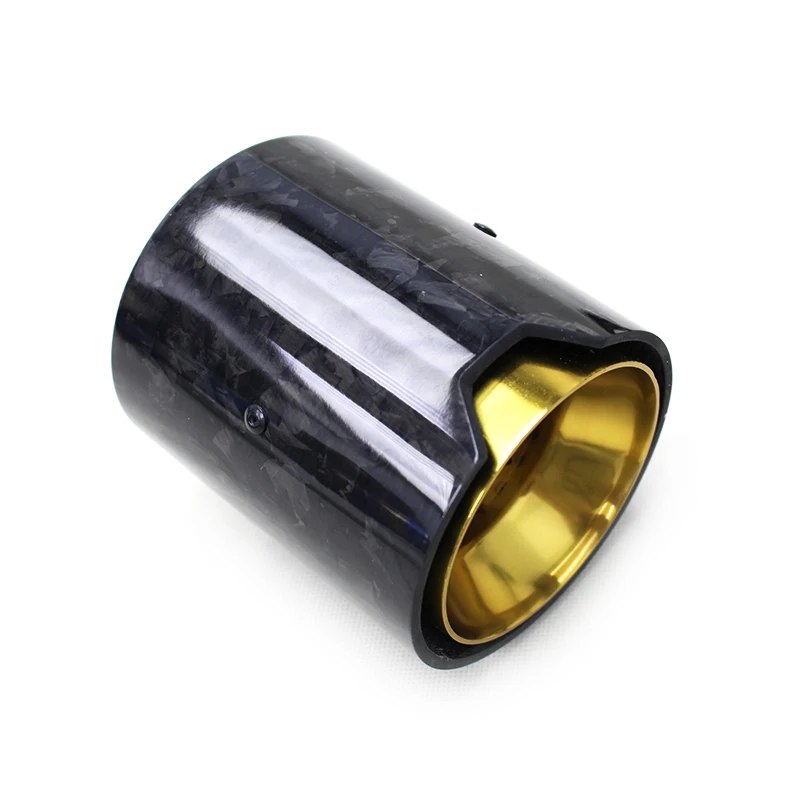 Universal MP Forged carbon fiber surface Tips For BMW Chevrolet Exhaust ...