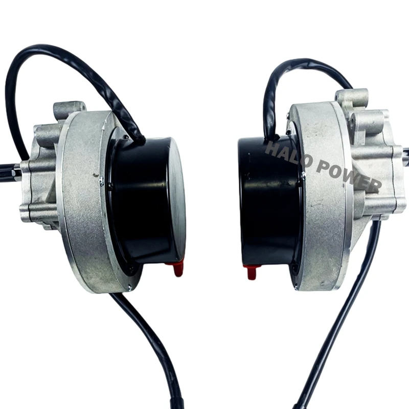 12V 24V 200W Brush Gear DC Motor for Electric Wheelchairs