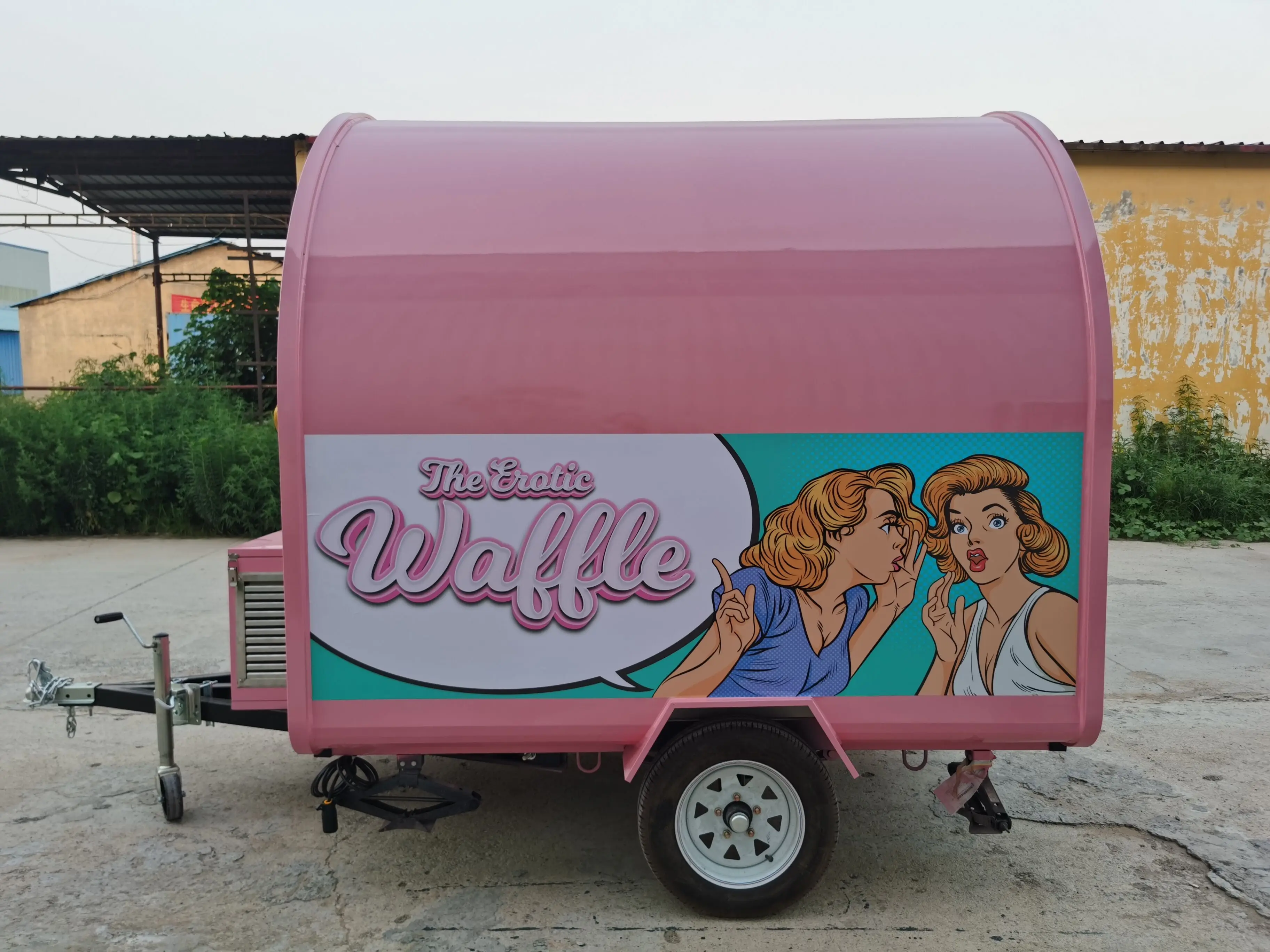 Customizable Small Buffet Bakery Shop Food Trailer for Cold Drinks ...