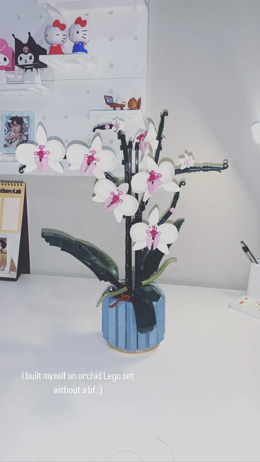 Brick Flower Building Blocks Set Garden Toys Diy Wild Botanical ...