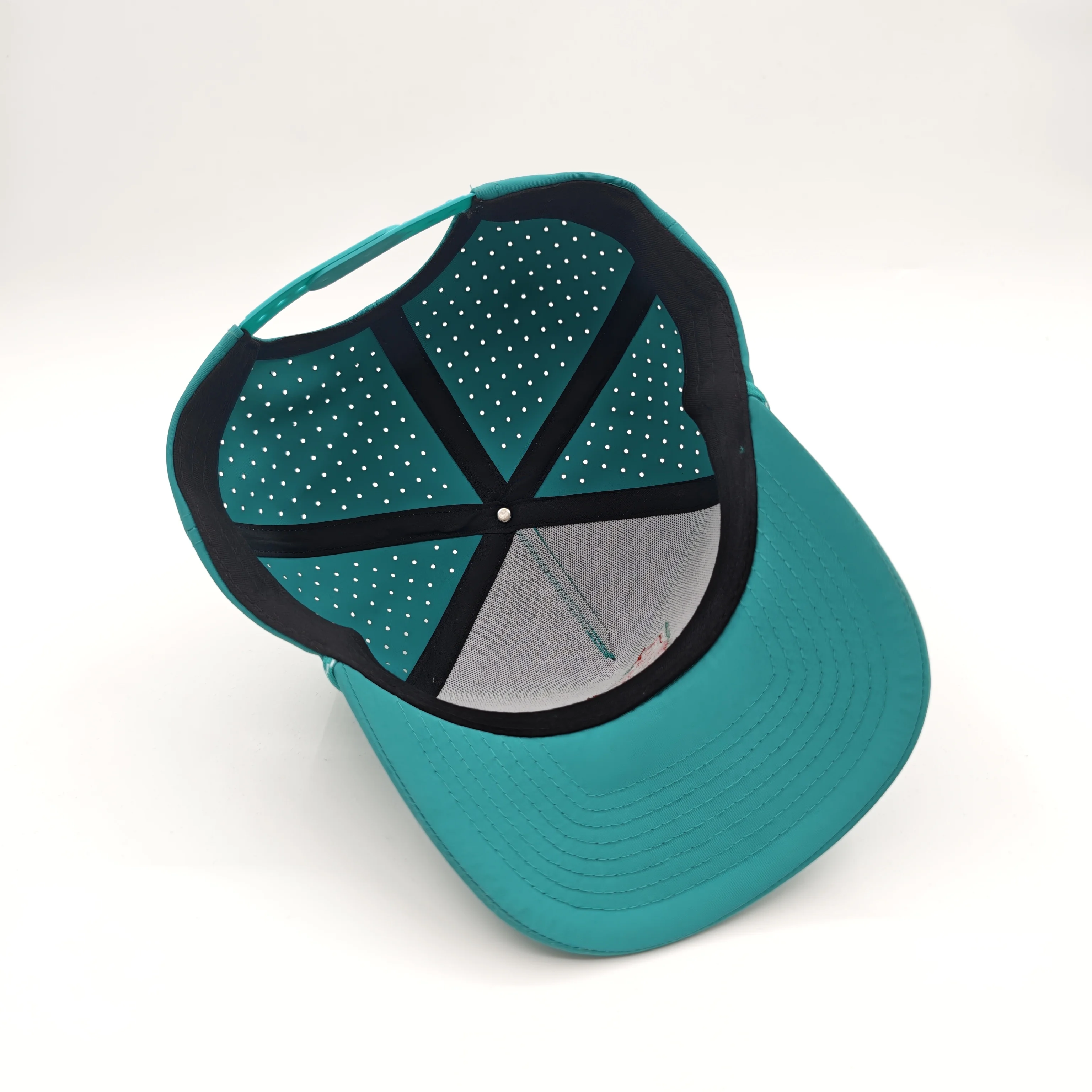Custom 5 Panel Rubber PVC Patch Logo Baseball Cap
