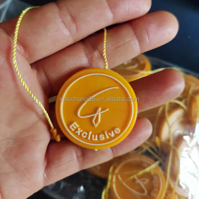 Biodegradable PLA Plastic Clothes Lock Pin String Loop Tags