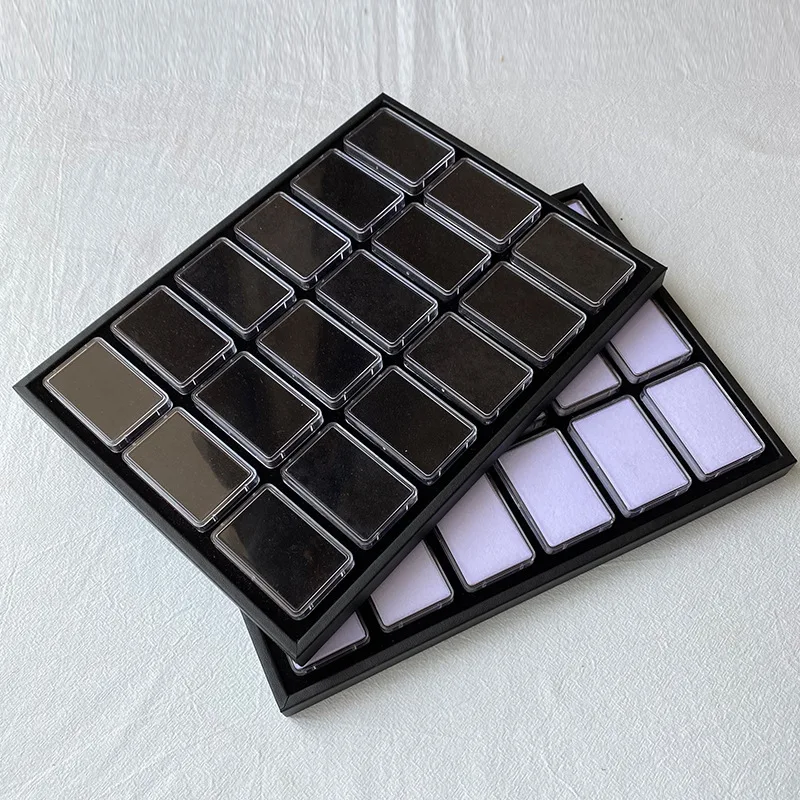 Clear Acrylic Loose Stone Display Box - Gem Diamond Display