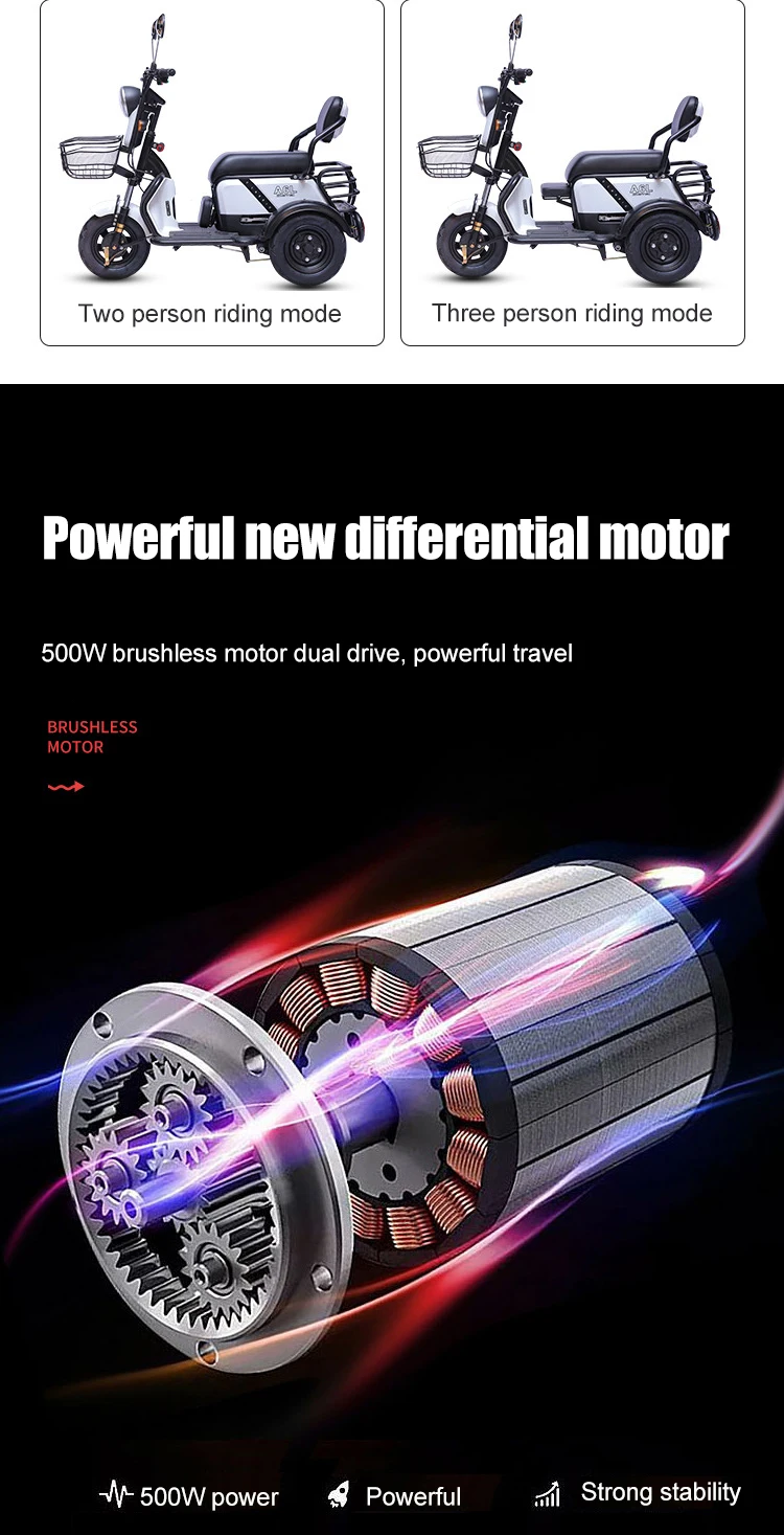 Battery 3 Wheel Cycle Water Bike Rmb Scooyer Tricycle Electric ...