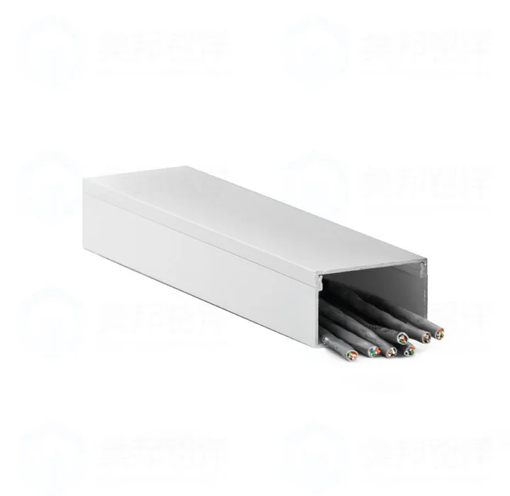 Aluminum cable trunking, electrical cable management, wireway trough ...