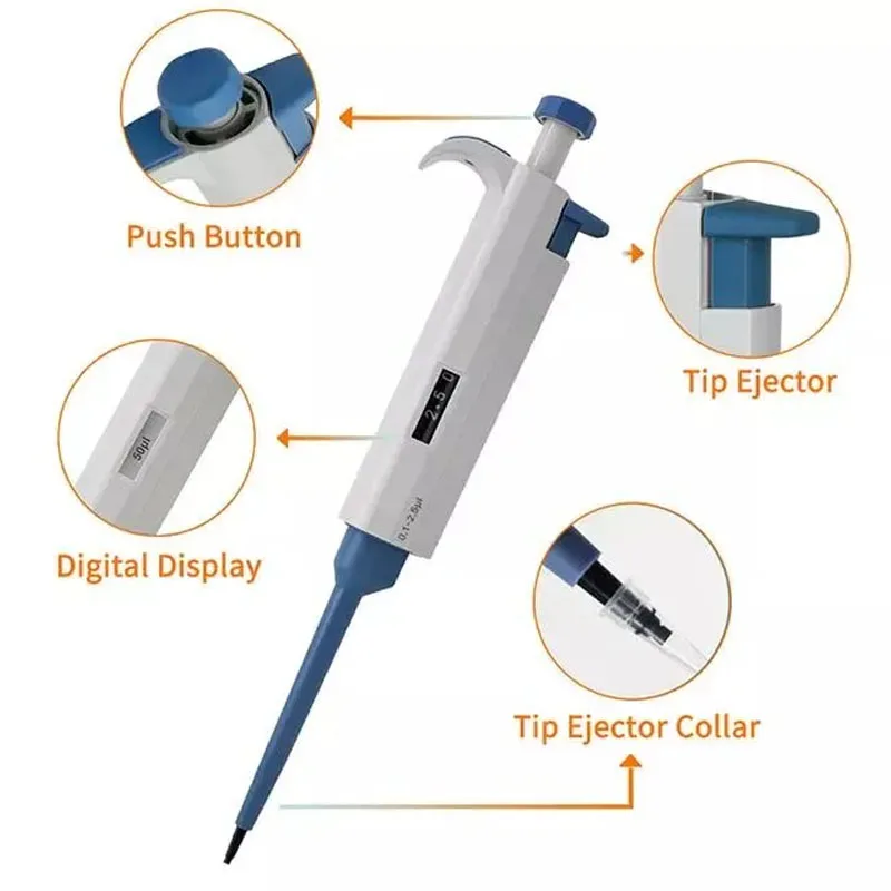 Microplus Pipette - Fully Autoclavable & Adjustable Volume