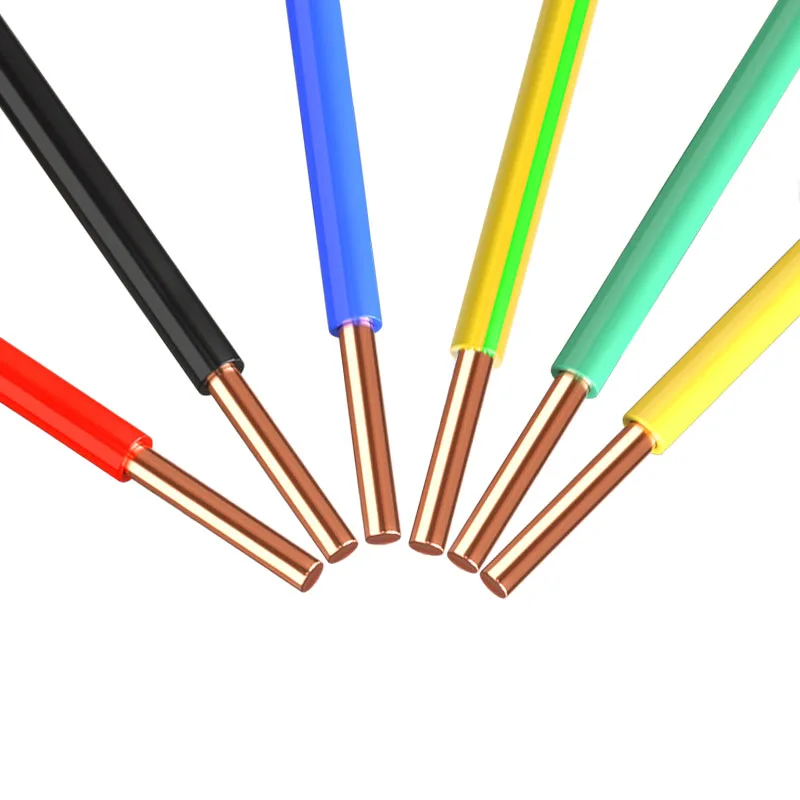 Bvr 1.5mm 2.5mm 4mm 6mm Awg 6 11 13 15 Single Core Copper Pvc House ...