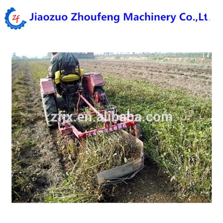 Diesel Engine Running Small Model Root Crops Harvester ( 0086 ...