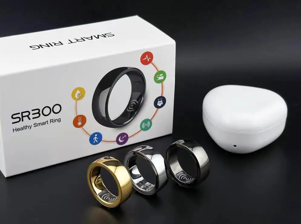 SR300 Smart Ring - Advanced Health and Fitness Tracker