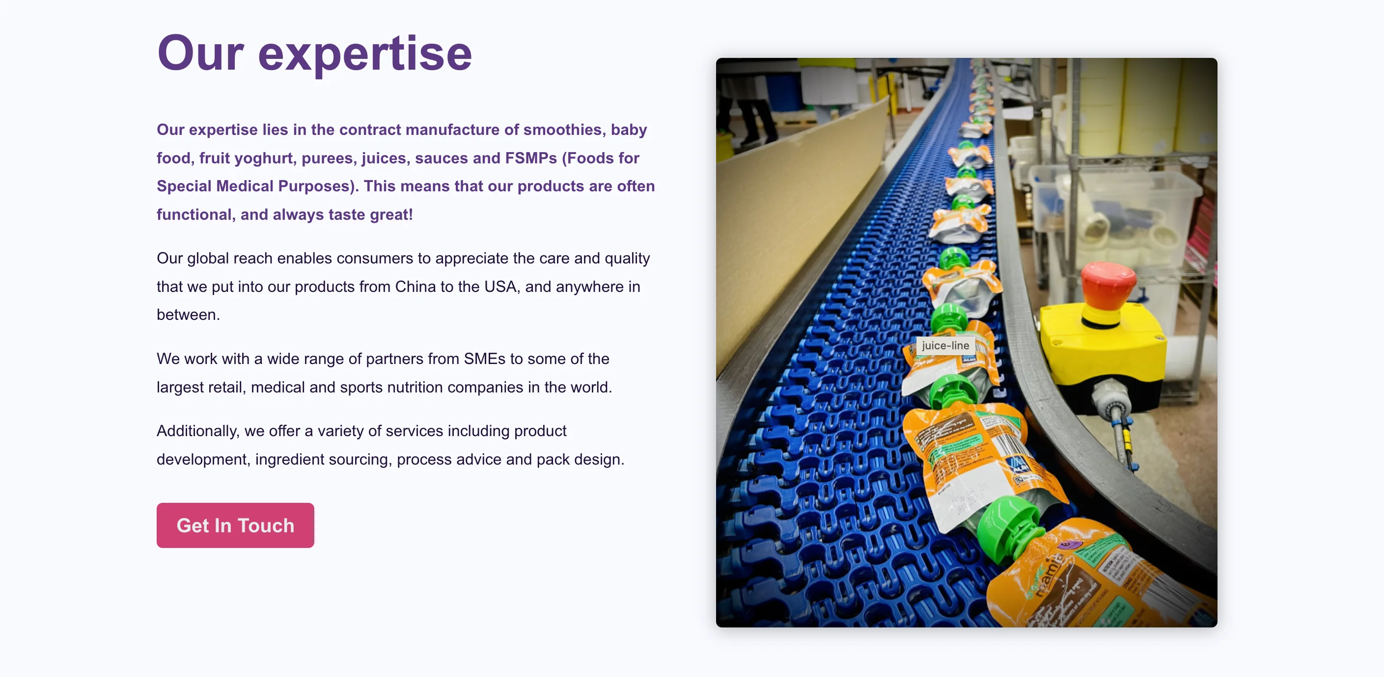 Whey Protein Snack Strawberry And Raspberry Fruit Quark 110ml Pouch ...