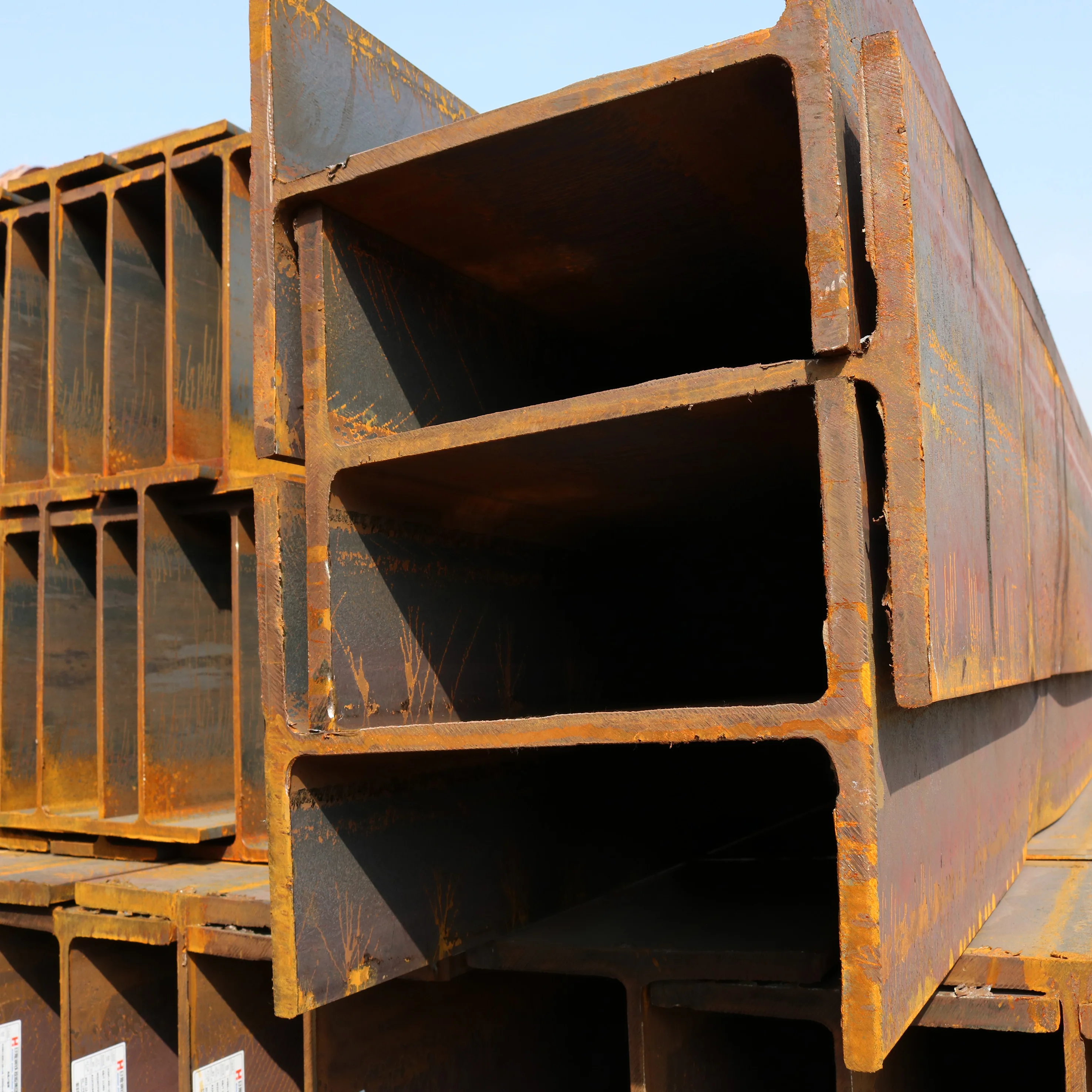 Steel H Beams For Structure Building High Quality H Beam Supplier Prime Hot Rolled Steel H Beam ...