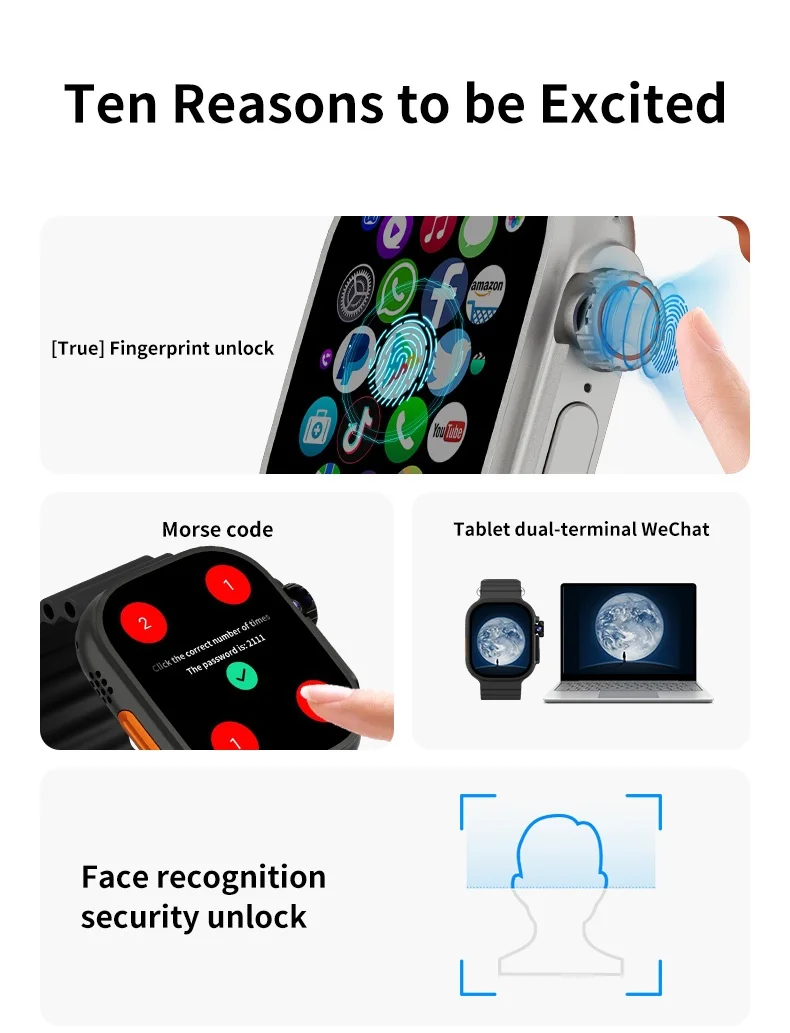DW100 Pro+ Smartwatch - GPS, NFC, Android, 2.29" AMOLED, Dual SIM ...