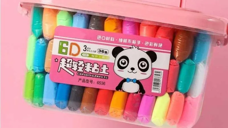 Multiple Colour Custom Air Drying Plasticine Modeling Clay Set Diy ...