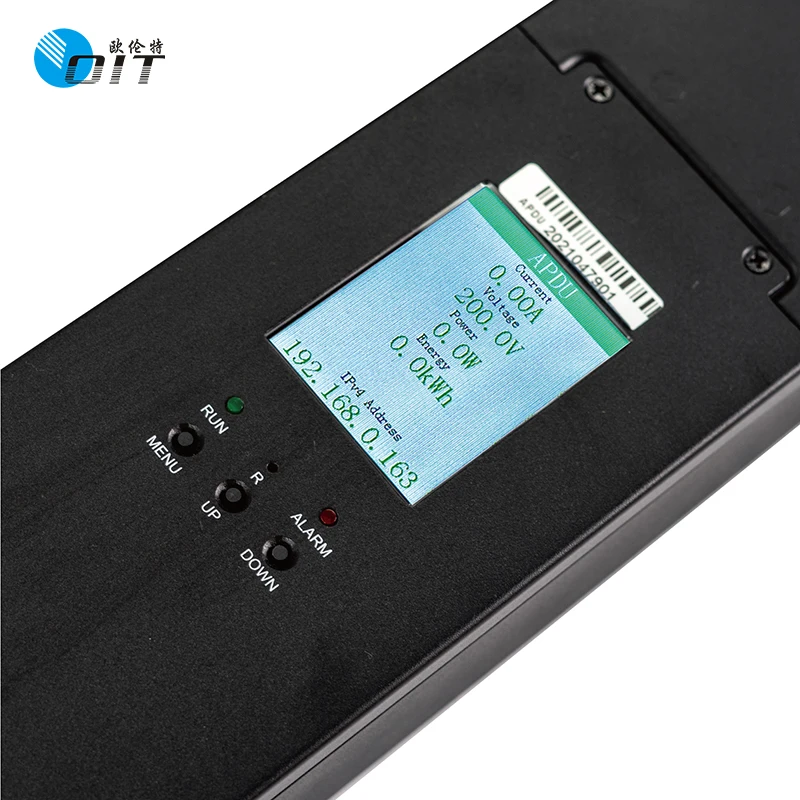 Etl Certificate 3phase 12 Ways Cabinet Rack Smart Lcd Metered Pdu Intelligent Monitoring Pdu ...