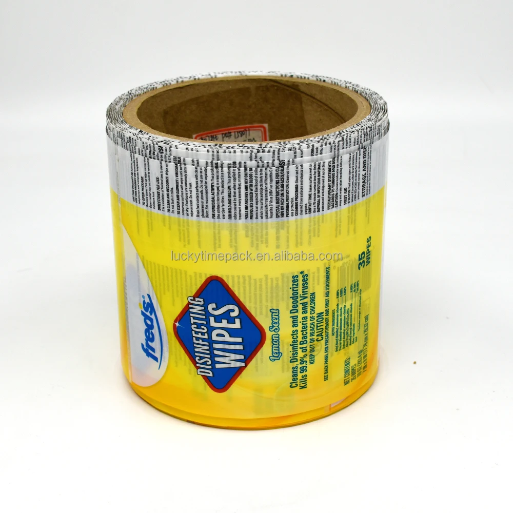 Commercial Food Labeler Adhesive Yogurt Food Labels Gold Label Food ...