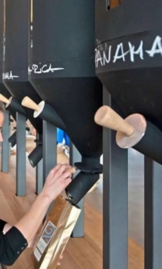 Bolted Steel Silos for Coffee Bean Storage - 50kg/silo