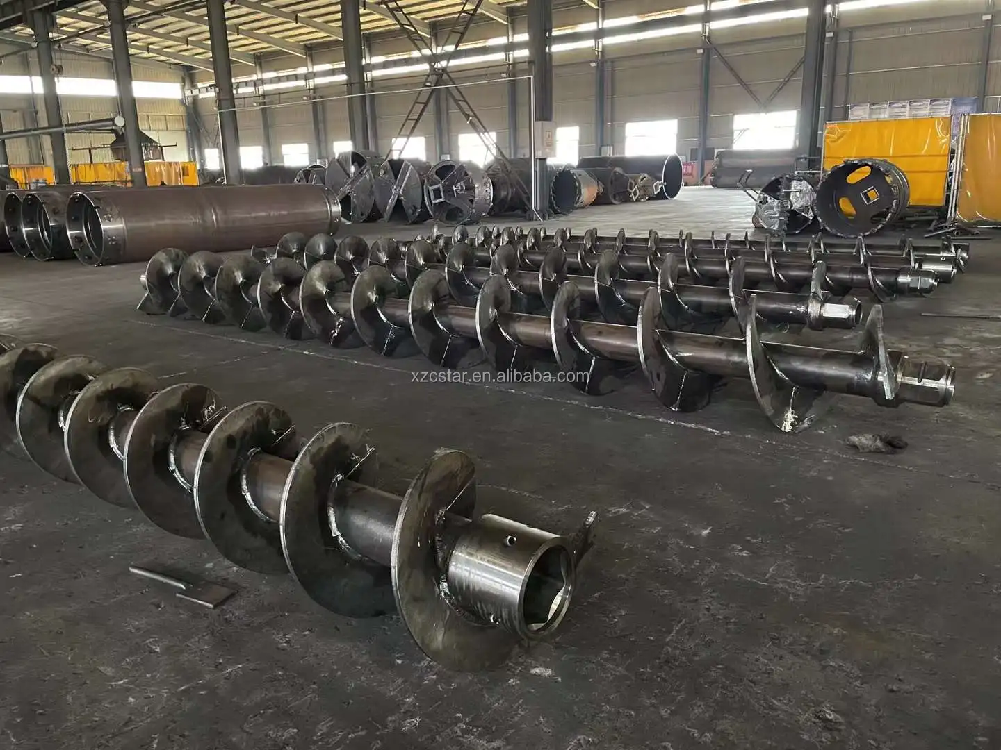 2500mm Rock Piling Conical Auger with Bullet Teeth Construction ...