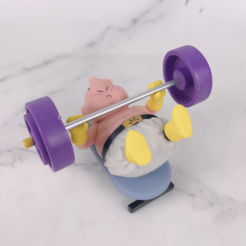 5 Styles Dbz Fitness Majin Buu Anime Action Toy Figures Model Pvc Doll ...