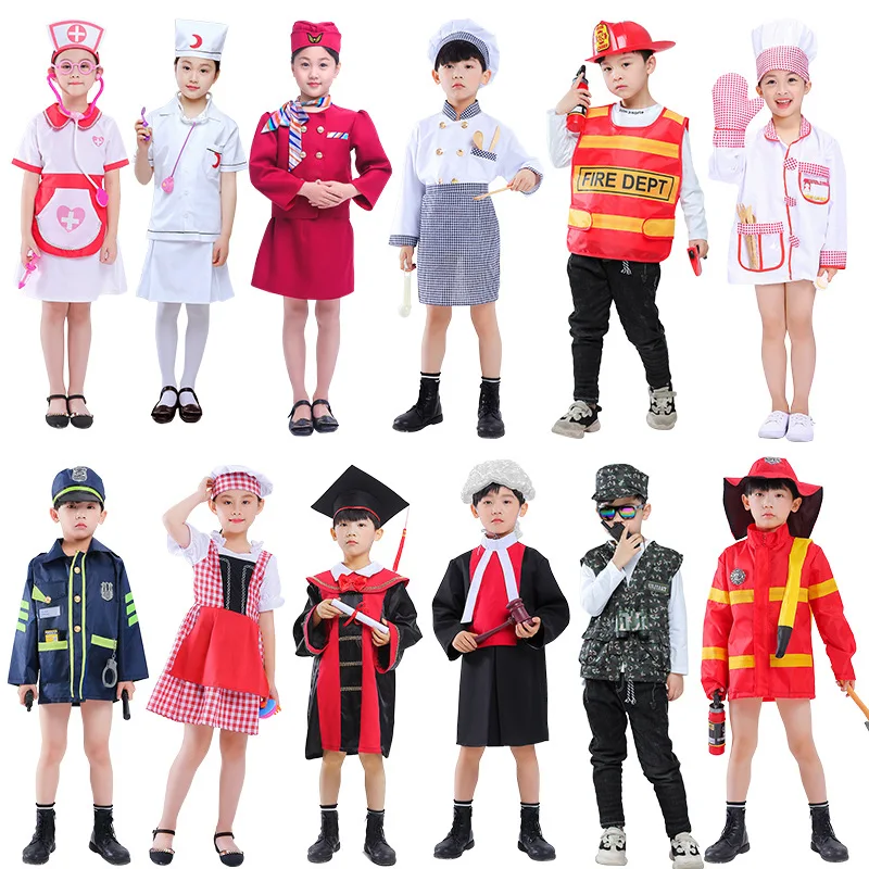Multiple Types Chef Career Day Costumes for Kids Child's Role Play ...