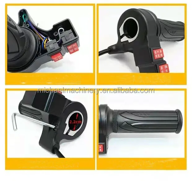 Electric Vehicle Motor Bicycle/bike 5v Accelerator Throttle Control ...