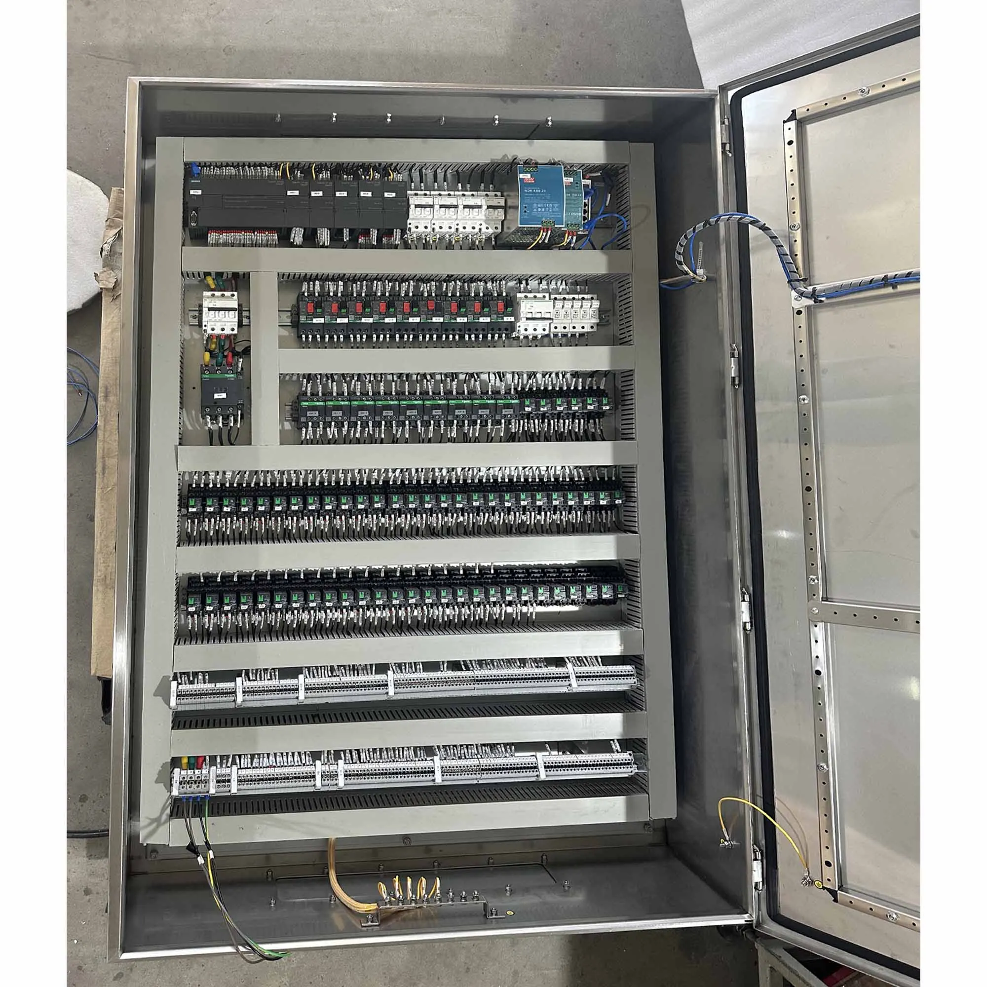 Custom electrical Complete Set Cabinet Distribution Box plc control ...