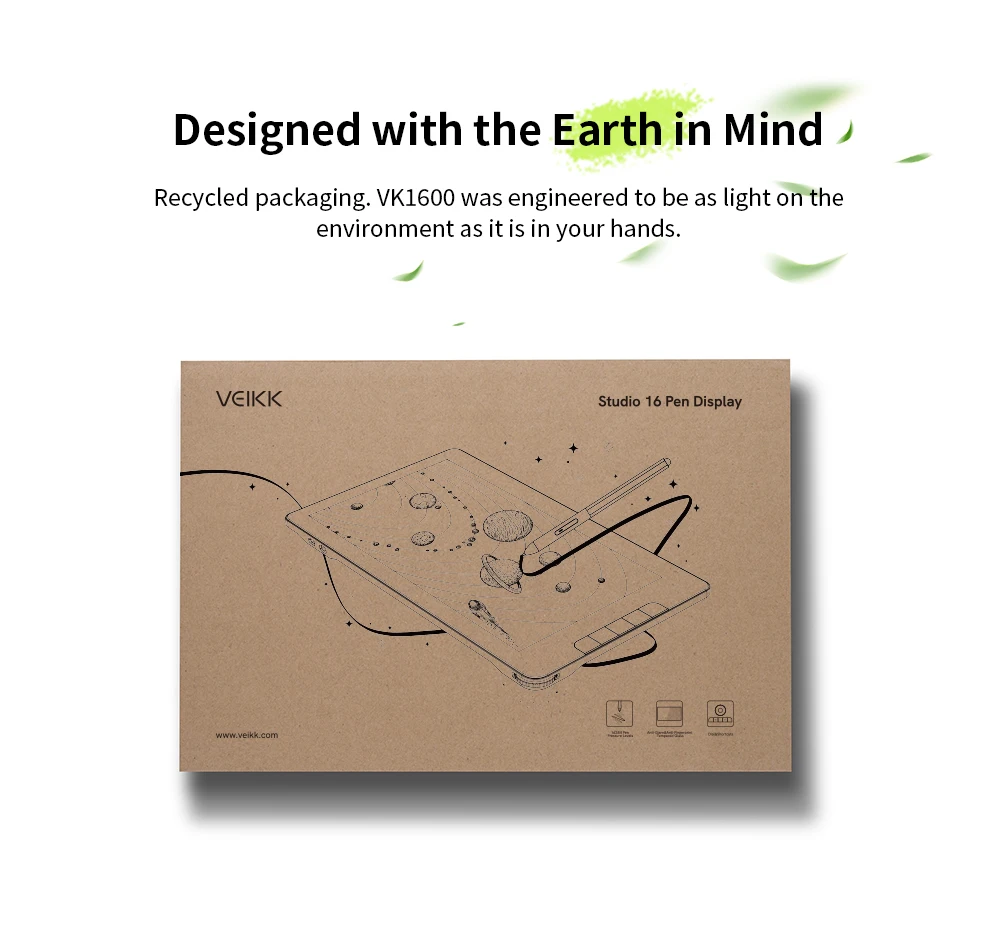 VEIKK 15.6 Inch VK1600(Studio 16) Best Affordable Art Drawing Animation ...
