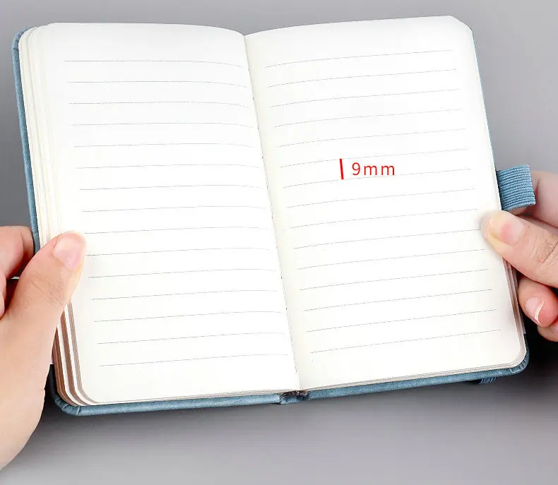 Personalized Logo Debossed Soft Cover PU Leather Fine Linentouch Fabric ...